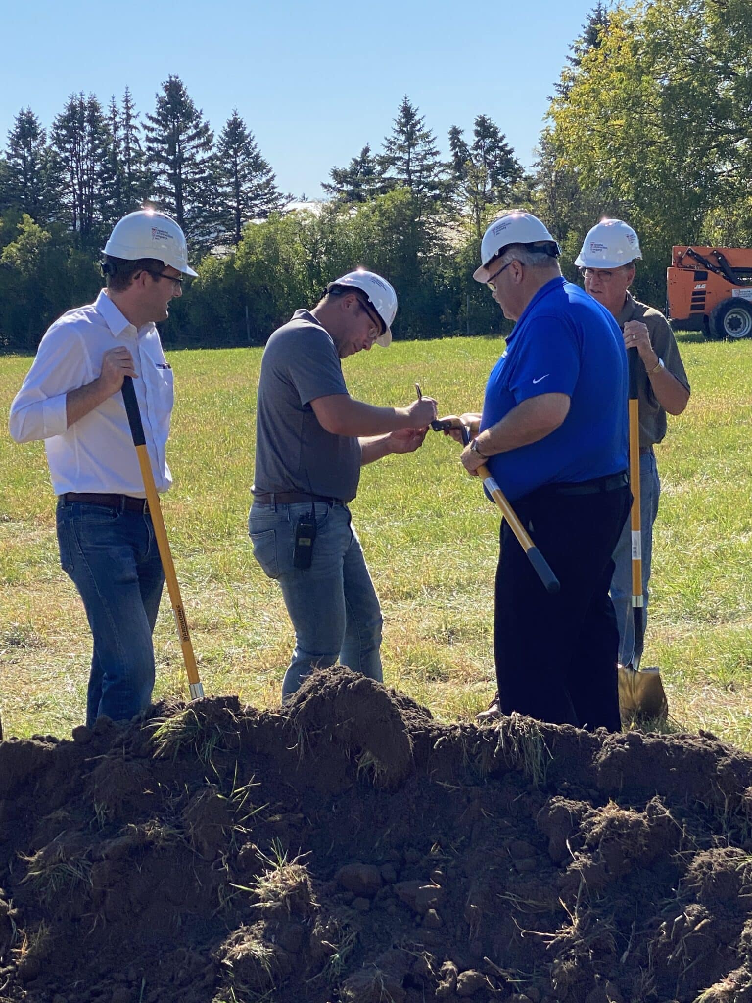 Caledonia Celebrates Groundbreaking for New Wastewater Treatment Facility